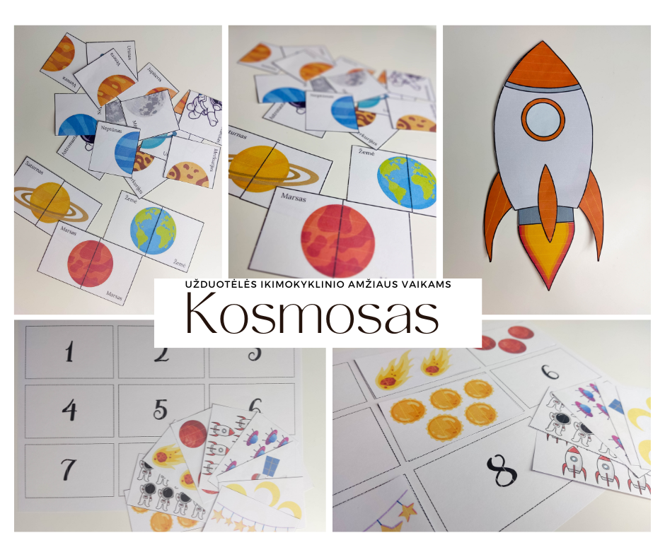Užduotėlės kosmoso tema | TÁBULA rása
