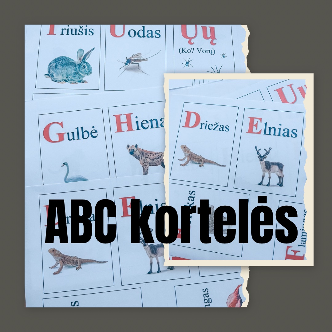 ABC kortelės | TÁBULA rása
